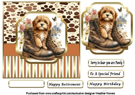 Pup In Boots Cockapoo Cup1373690107 Craftsuprint