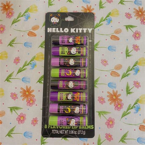 Hello Kitty Lip Balm Set Halloween Edition Depop