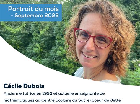 Portrait Du Mois Septembre 2023 Schola Ulb