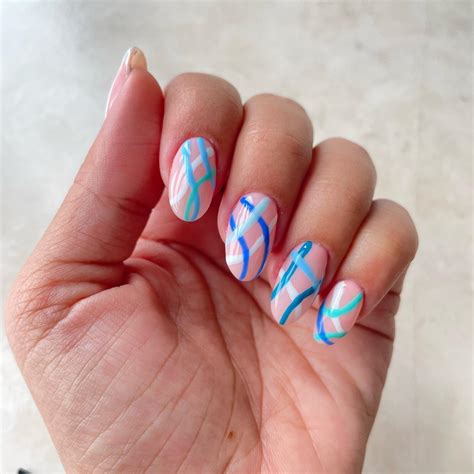 23 Eye Catching Aqua Nails Designs Not Just For You Vacation Nail Designs Daily