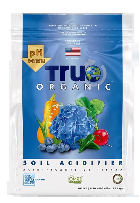 Soil Acidifier For Garden Plants True Organic