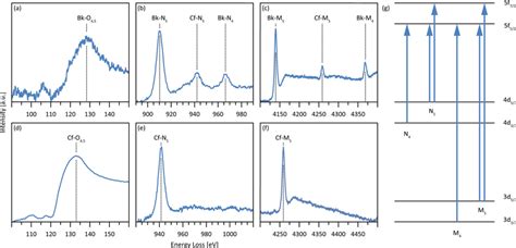 Electronic Structures Of Bk And Cf Compounds Eels Spectra Showing The A Download Scientific
