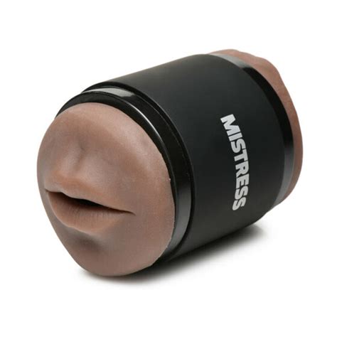 Curve Novelties Mistress Mini Double Stroker Mouth And Pussy Dark