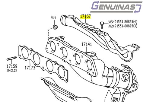 Genuina Defletor Isolador De Calor Do Coletor De Escape Corolla 15 16 17 Genuinasnet Sua
