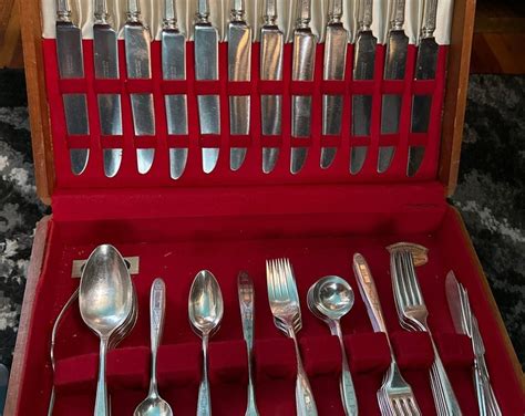 Vintage Oneida Community Plate Silverware 1921 Grosvenor Pattern