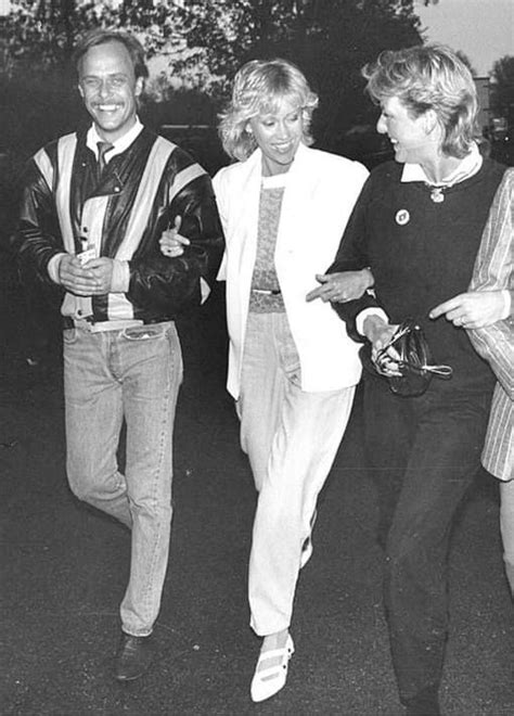 Agnetha With Hans Blomgren And Lolo Murray In 1984