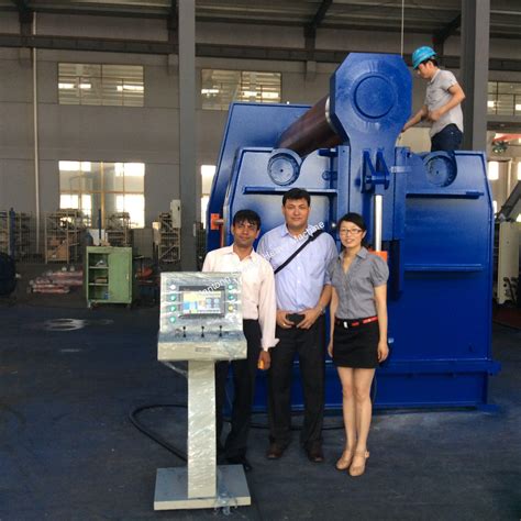 Hdlw12 40×2500 4 Roller Plate Rolling Machine Top Sheet Metal Roll