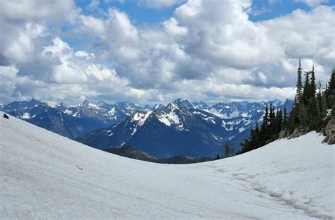 Seven Sisters In Glacier Peak Wilderness As Viewed Looking South From