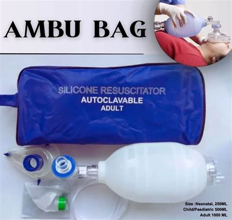 Adult Ambu Bag At ₹ 800piece In Ghaziabad Id 2855274248291