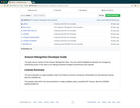 githubに公開されているawsドキュメントのopen source versionを参照してみた developersio
