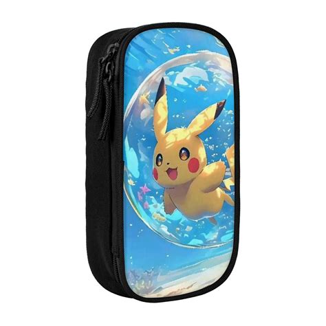 Pokemon Pokemon Bubbles Pencil Casebig Capacity Pencil Pouch
