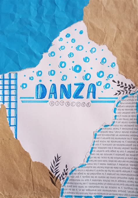 Portadas De Cuadernos Danzas