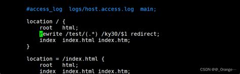 Nginx跳转模块——location与rewritenginx Location 跳转到另一个location Csdn博客