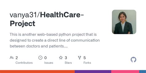 Github Vanya31healthcare Project This Is Another Web Based Python