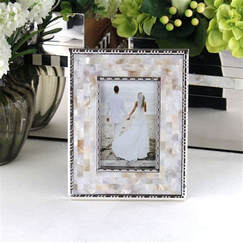 Hand Made Crafts Fashionable Seashell Photo Frame Vicedeal