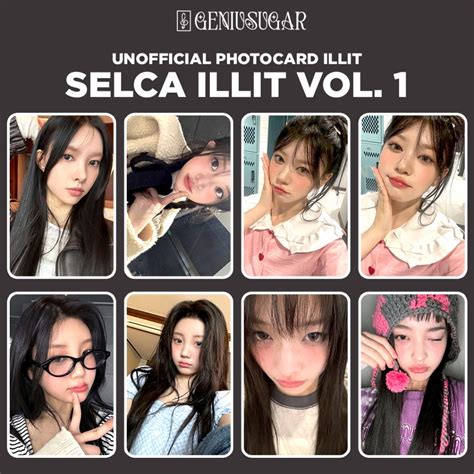 [illit] Selca Vol 1 Unofficial Photocard Shopee Malaysia
