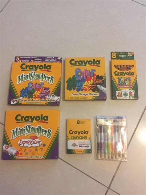 Crayola Markers Crayons And Colored Pencils 興趣及遊戲 手作＆自家設計 文具