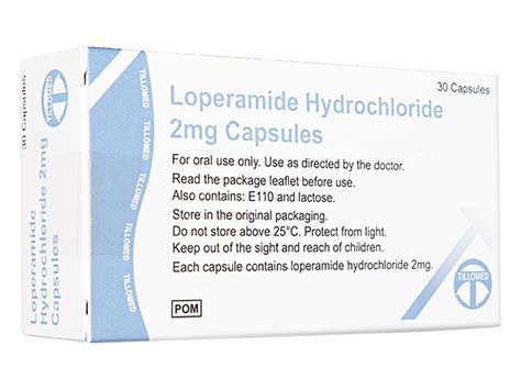 ロペラミド Loperamide 2mg Tillomed ｜インディアンジェネリック