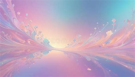 The Surface Has A Concave Curve Colorful Patterns Stock Illustration