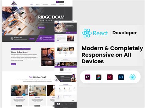 React Js React Developer Designs Converted Front End Developer