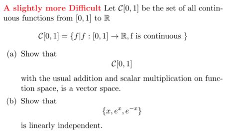 Solved A Slightly More Difficult Let C 0 1 Be The Set Of