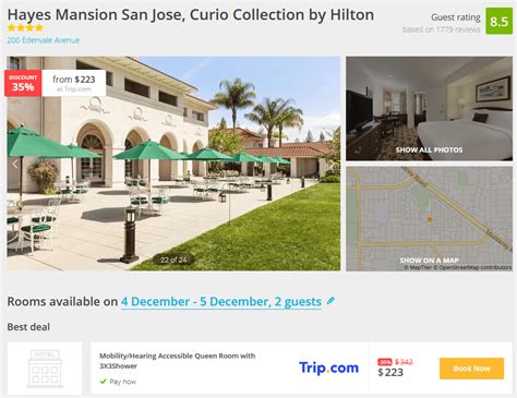 San Jose 35 Off Luxurious 4 Hayes Mansion San Jose By Hilton From