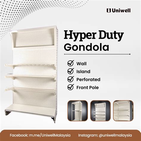 Uniwell Malaysias Short Guide To The Types Of Gondola Shelving