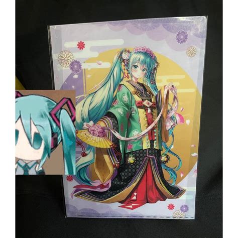 Authentic Hatsune Miku Kimono Folder A4 Shopee Philippines