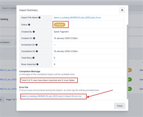 Update Prices Via Csv Import