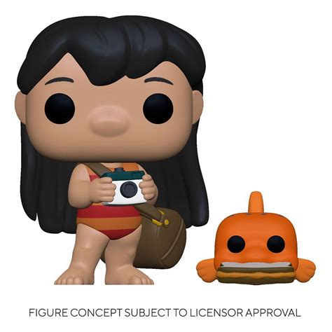Bulle En Stock Pop Disney Lilo And Stitch 1047 Lilo With Pudge