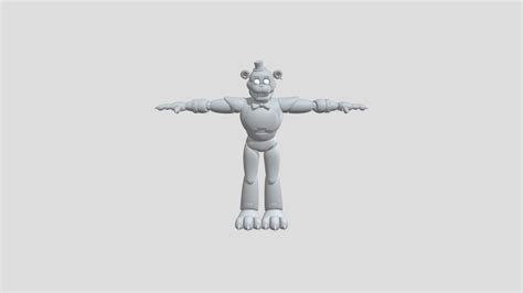 Glamrock Freddy 3d Model By Ultramodels [a3f247c] Sketchfab