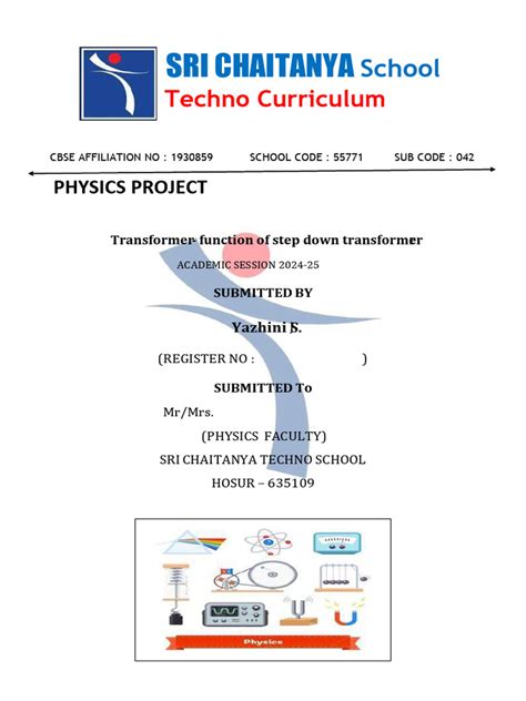 Physics Word Project Pdf