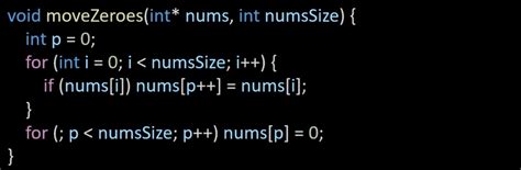 Leetcode 283 Move Zeroes