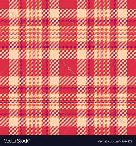 Texture Fabric Of Check Background Pattern Vector Image