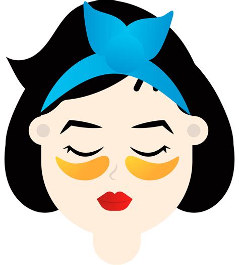 Woman Face With Patch PNG