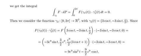 problem in the parametrisation of a surface