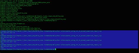 Python Crash Course Using Int To Accept Numerical Input Stack
