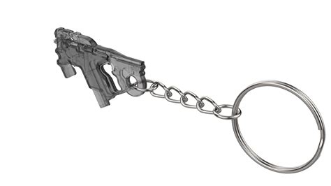 Keychain M 25 Hornet Cannon Mass Effect 3d Model By Makerlab