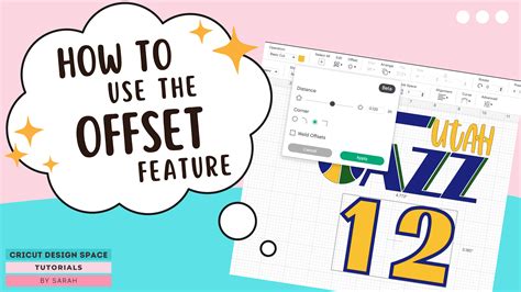 The Offset Feature In Cricut Design Space Amazingly Cricut