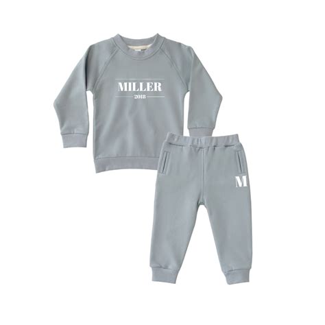 Mlw By Design Personalised Signature Tracksuit Storm My Little