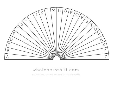 Pendulum Alphabet Chart The Wholeness Shift