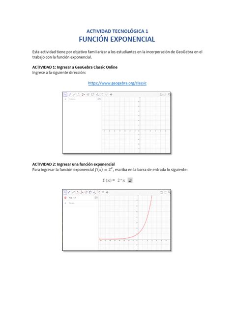 Exponencial Descargar Gratis Pdf Funcion Exponencial Logaritmo