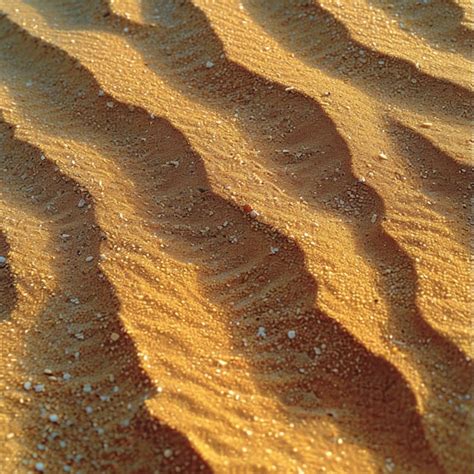 Abstract Sand Patterns Premium Ai Generated Image