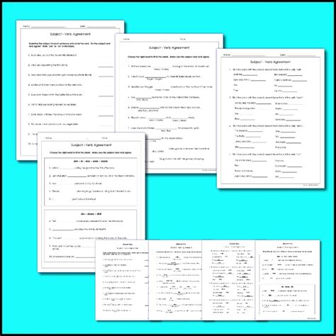 Sentences Bundle Grades 4 5 Subjects Predicates Conjunctions Fragments Etc Made By Teachers
