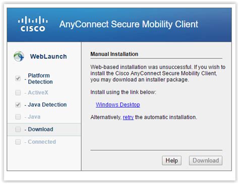 Vpn At Lsu Installing Anyconnect Client Windows Grok Knowledge Base