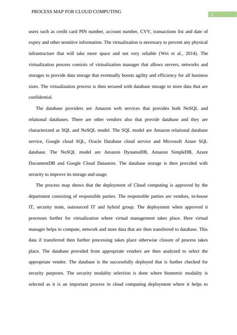 Process Map For Cloud Computing Desklib
