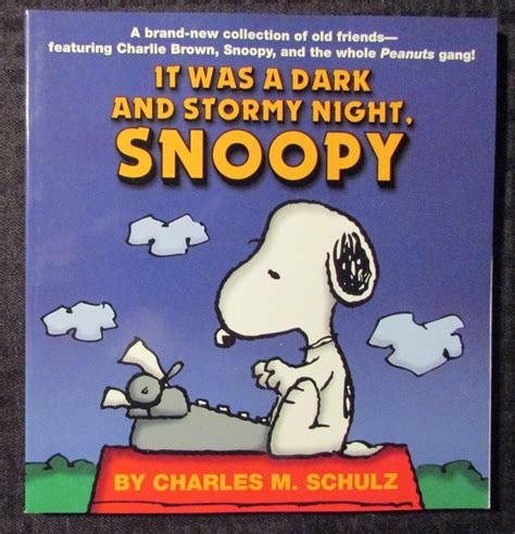 2004 It Was A Dark And Stormy Night Snoopy By Charles M Schulz Sc Vf 8