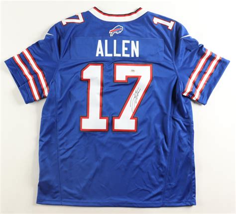 Josh Allen Signed Bills Jersey Psa Pristine Auction