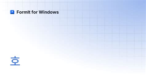 호 Formit For Windows