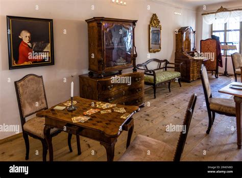 Mozarts Birthplace In Salzburg Austria Wolfgang Amadeus Mozart Was